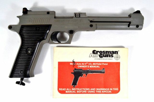 Vintage Crosman Auto Air II Co2 Pellet BB Pistol Gun Original AAII ...