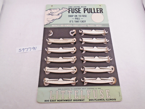 Vintage Littelfuse Display Fuse Pullers Missing One | eBay