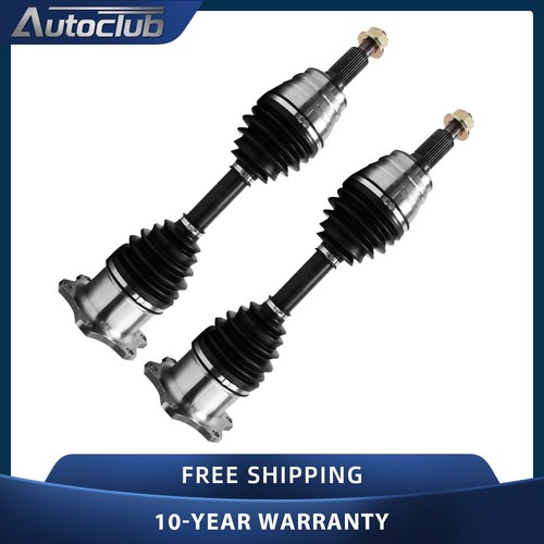 2x 4WD Front CV Axle for GMC Chevy Silverado Sierra 1500 2500 3500 ...