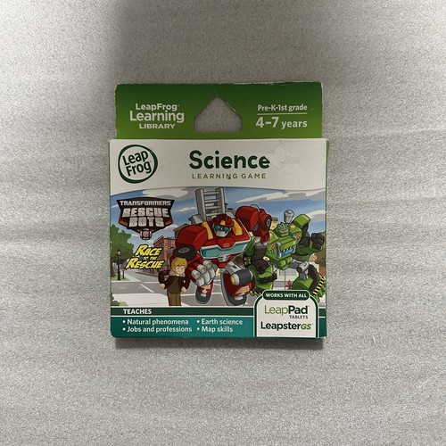 leapfrog learning transformers auto bots learning game (rare) | eBay ...