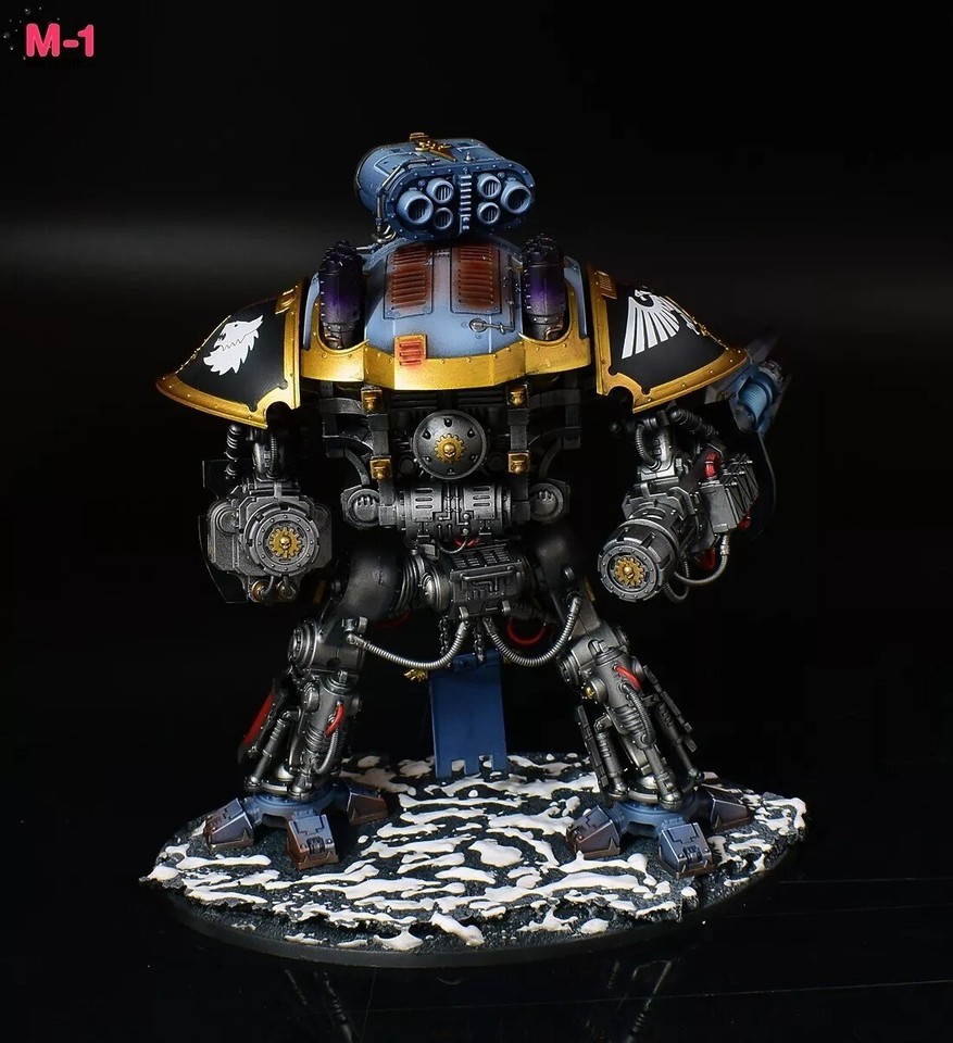 Warhammer 40k Primaris Space Wolves Imperial Knights Canis Rex M1 ...