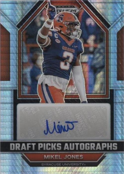 2023 Panini Prizm Draft Picks - Draft Picks Autographs Mikel Jones #DPA ...