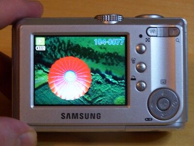 Samsung Digimax S600 6.0MP Digital Camera - Silver for sale online | eBay