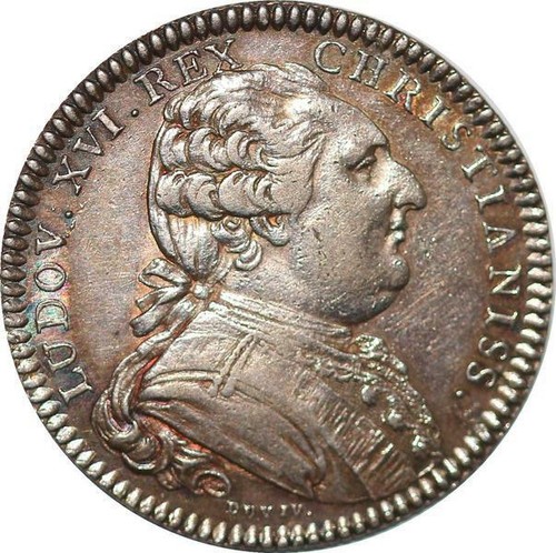 S2951 Jeton Token Louis XVI Etats Bourgogne Comitia Burgundia 1785 ...