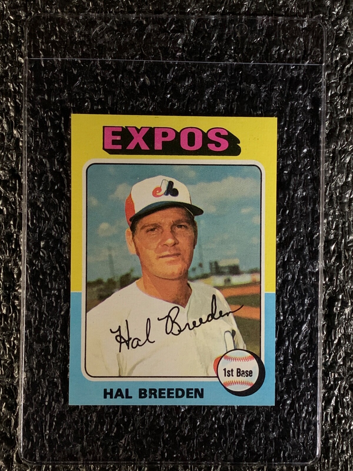1975 Topps Mini #341 Hal Breeden EX/MT | eBay