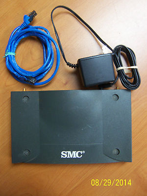 SMC Barricade 54Mbps Wireless-G Router Firewall Access Point 4-port ...