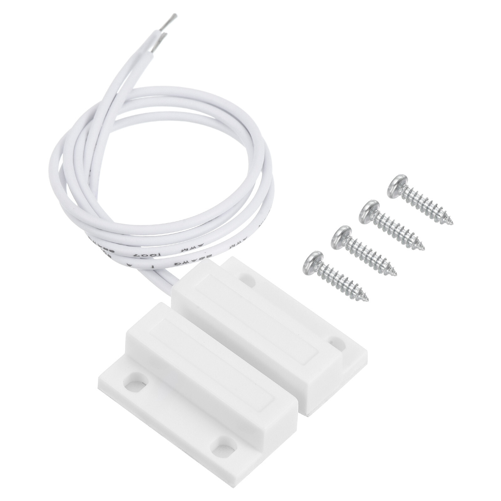 Magnetic Reed Switch, 1 Set NC Wired Door Window Contact Switch ...