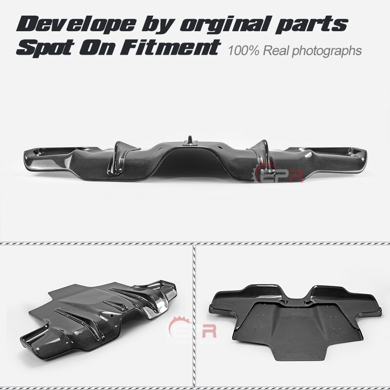 For Mini Cooper S F56 DAG Style Ver 2.1 Carbon Fiber Rear Bumper Under ...