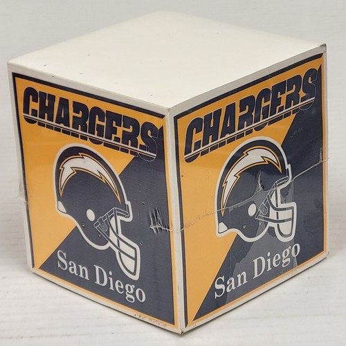 NFL San Diego Chargers Note Pad Cube, NEW | eBay