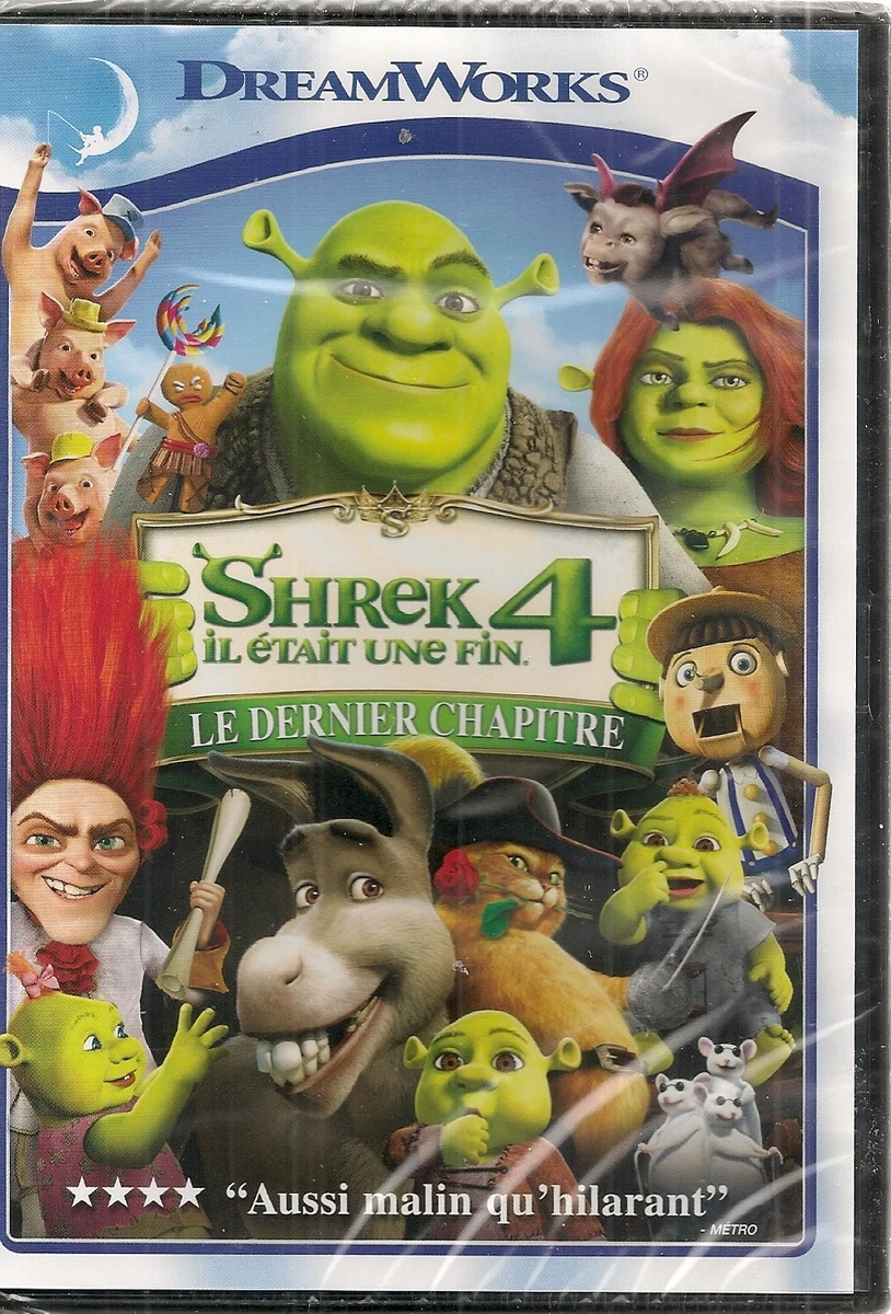 Shrek 4 Dvd Cover