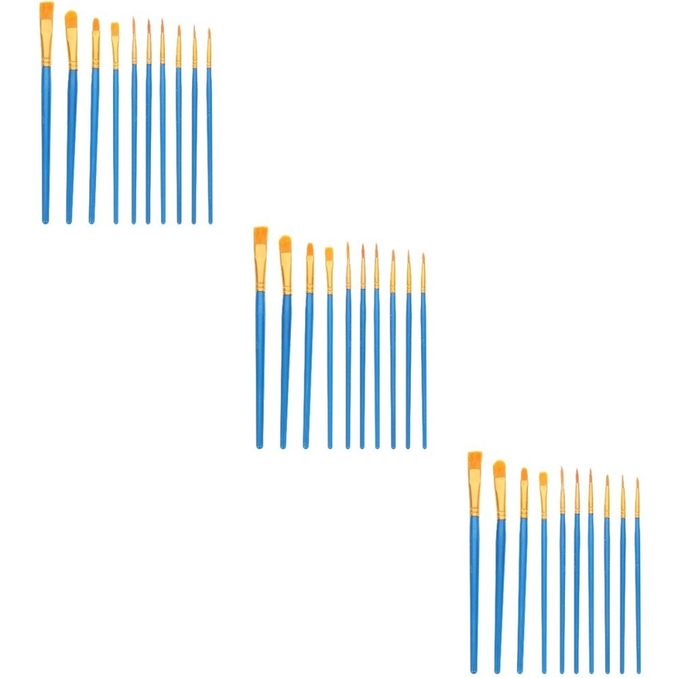 20Pcs Oil Painting Brush Hand Painting Brush Watercolor Painting Brush ...