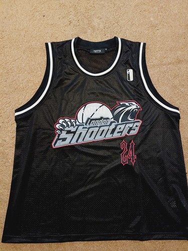 Trapstar Shooters Basketball Vest Size XL "Black/Red" 💯 AUTHENTIC | eBay UK
