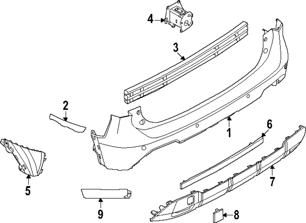 Genuine Nissan Side Retainer 85220-7LG0A | eBay