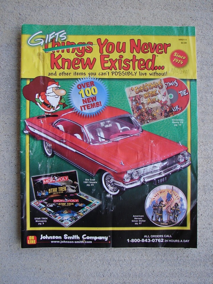7 Lot Johnson Smith Co Things You Never Knew Existed Catalogs Novelty ...