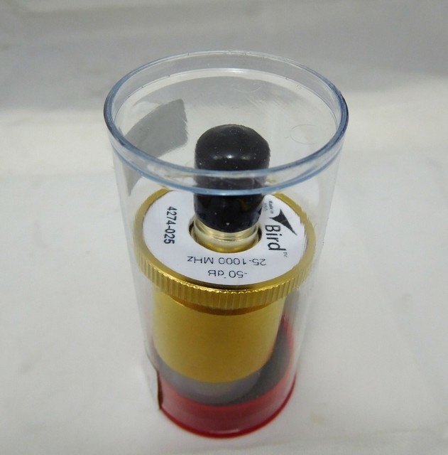 Bird 4274-025 RF Sampler Element 500w 25-1000 MHz for sale online | eBay