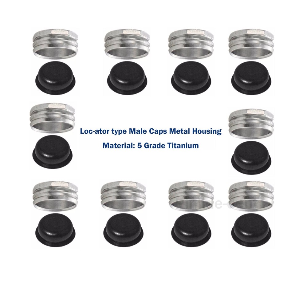 10Pcs Dental Abutment Strong Implant Retentive Caps Inserts for Locat0r ...