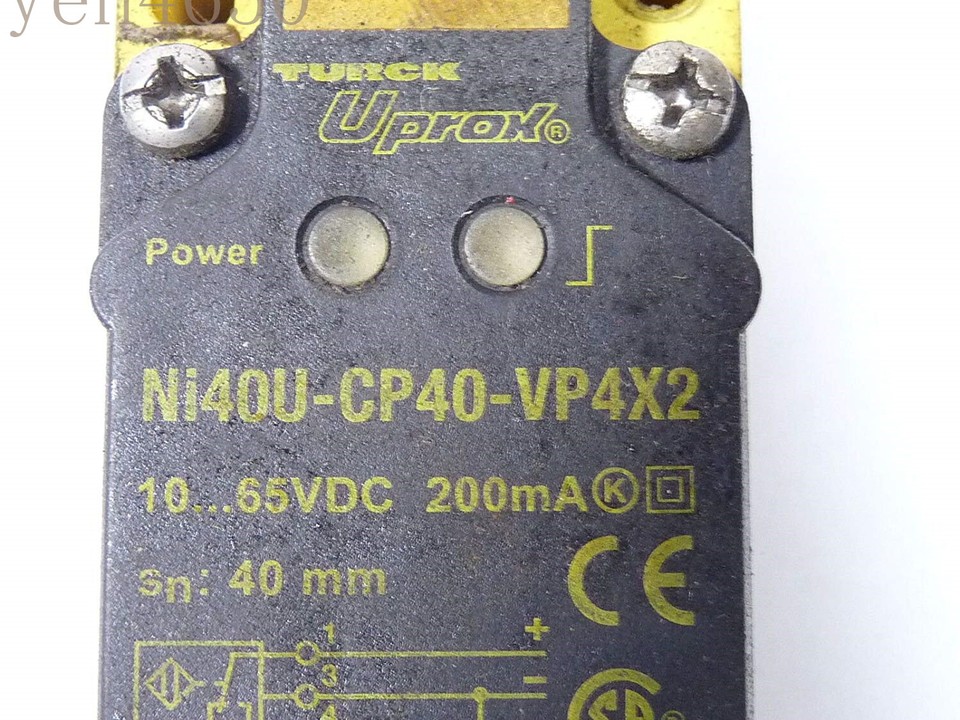 Turck Uprox Ni40U-CP40-VP4X2 Proxiity Switch CP40-1/2-14NPT *FREE ...