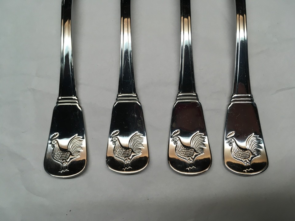 Cuisinart Elite French Rooster Stainless Flatware - Choice | eBay