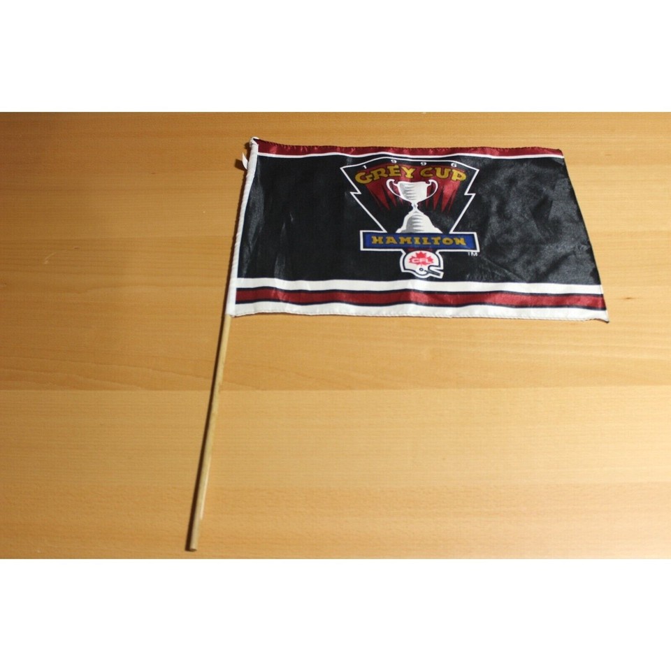 CFL Football Vintage 1996 Hamilton Host Grey Cup Flag | eBay