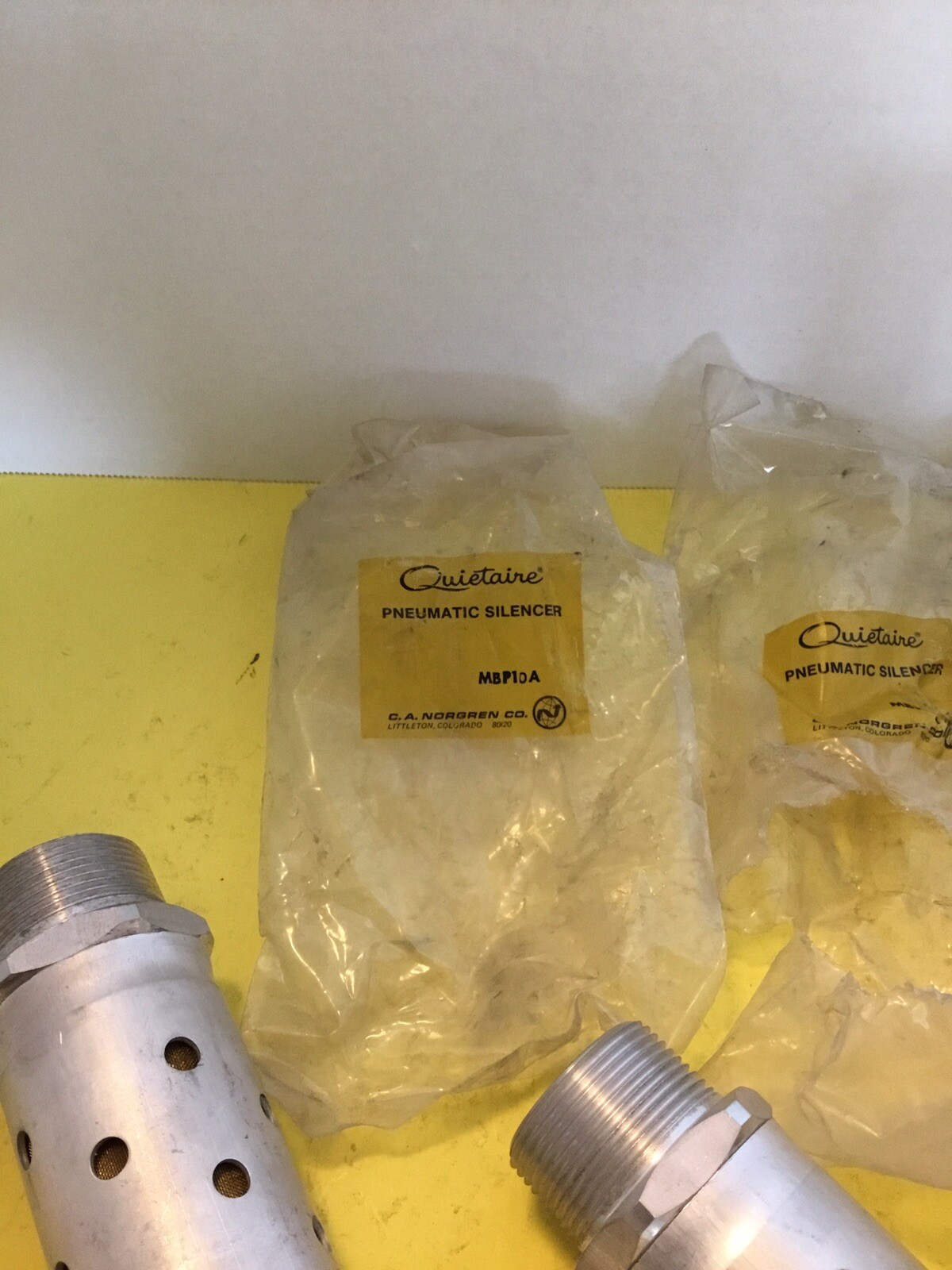 4 Norgren MBP10A Pneumatic Silencers 1 1/4” Male NPT | eBay