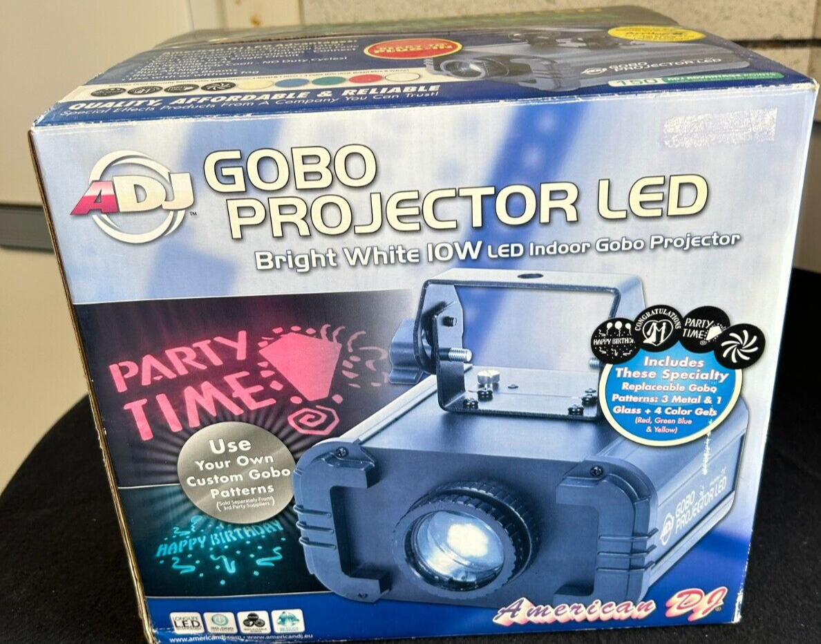 American Dj Gobo Projector Led Gobos ADJ Ikon Profile WW