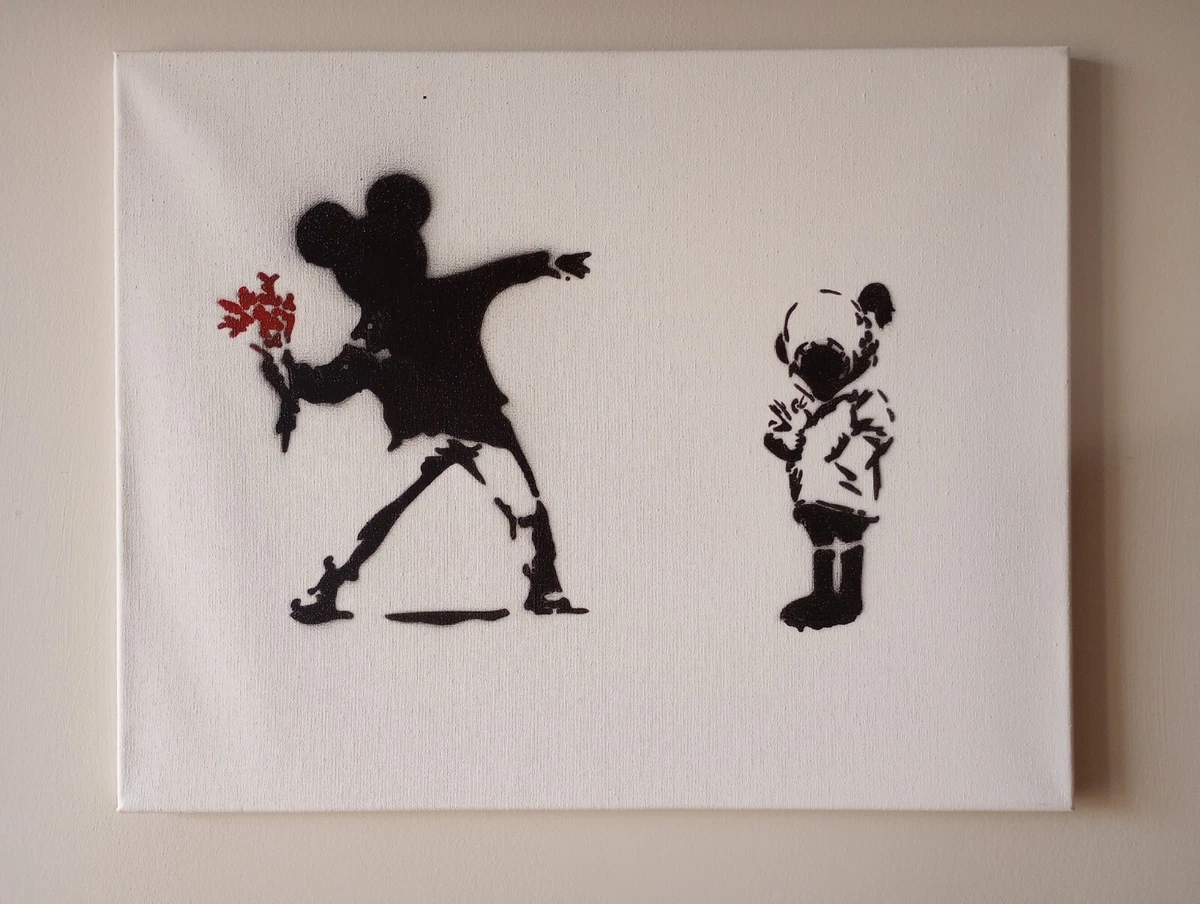 Mr Brainwash Stencil