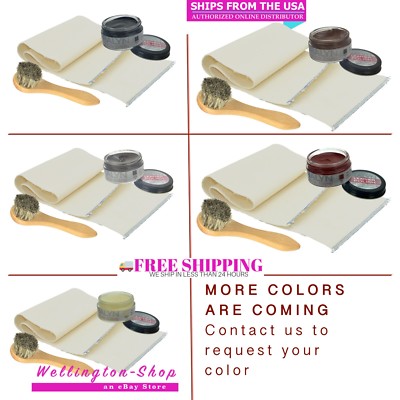 Shoe Shine Kit Buffing Cloth, Shoe Polish, Shine Brush Polish ...