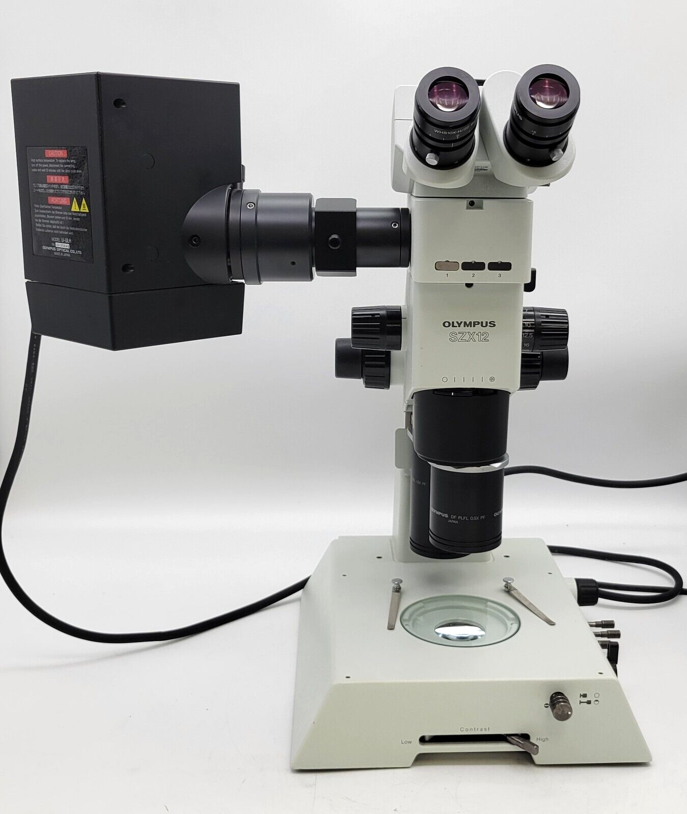 Olympus Stereo Microscope SZX12 with Fluorescence and Trinocular Head ...