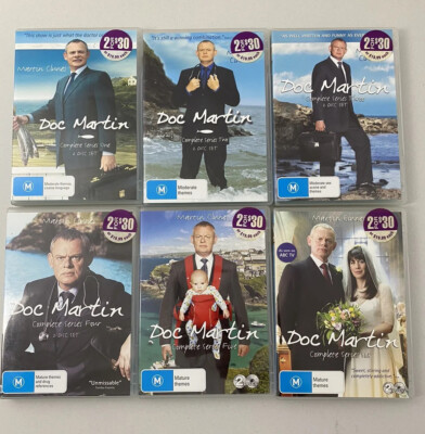 Doc Martin Dvd Season 1 2 3 4 5 6 Tv Series Bundle Region 4 Comedy ...