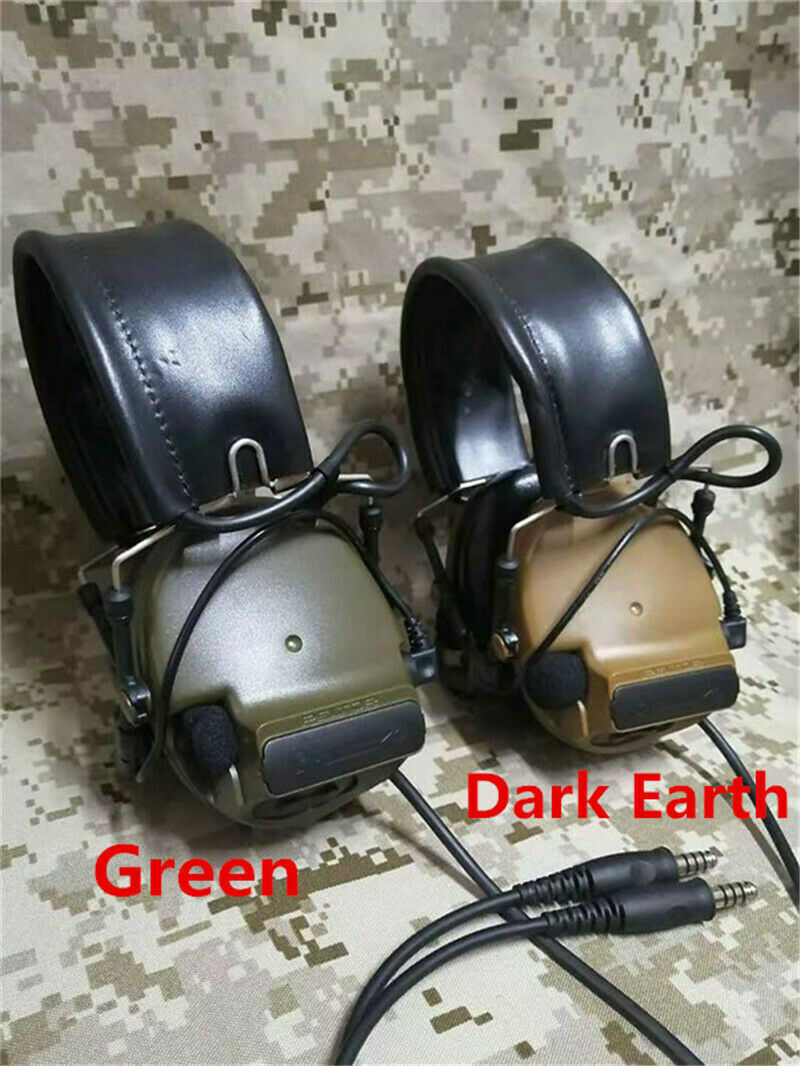 US Stock TCA Comtac-III C3 Noise Reduction Headset Military Tactical ...