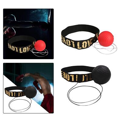 Boxe Réflexe Balle Bandeau Mma Équipement De Boxe Exercice Entraîneur ...