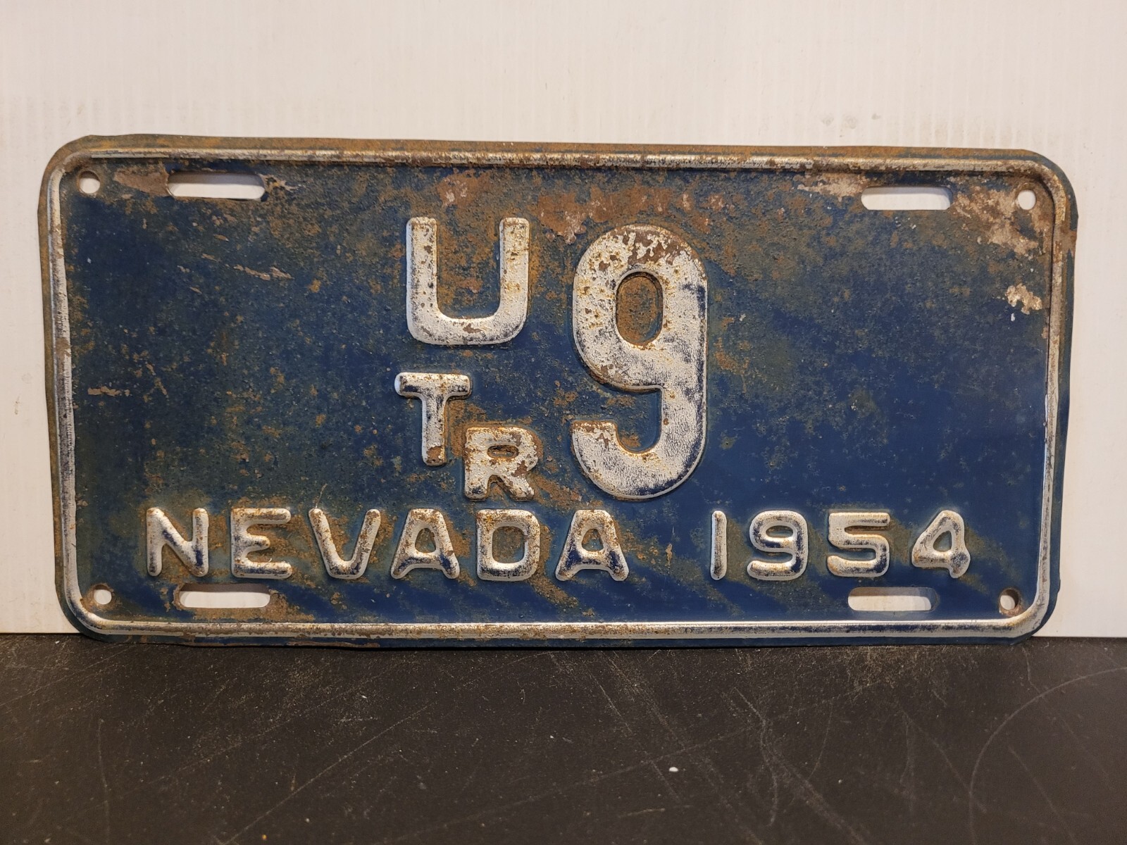 1954 Nevada License Plate Tag LOW # ODDBALL | eBay