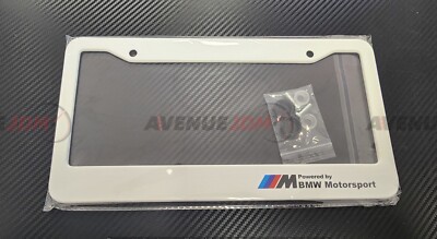 BMW Motorsport M License Plate Frame M2 M3 M5 M6 M8 340i 440i 540i 550i ...
