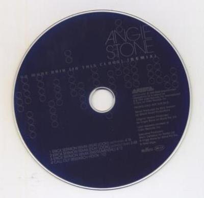 Angie Stone: No More Rain (In This Cloud) Remix PROMO Music CD ERICK ...