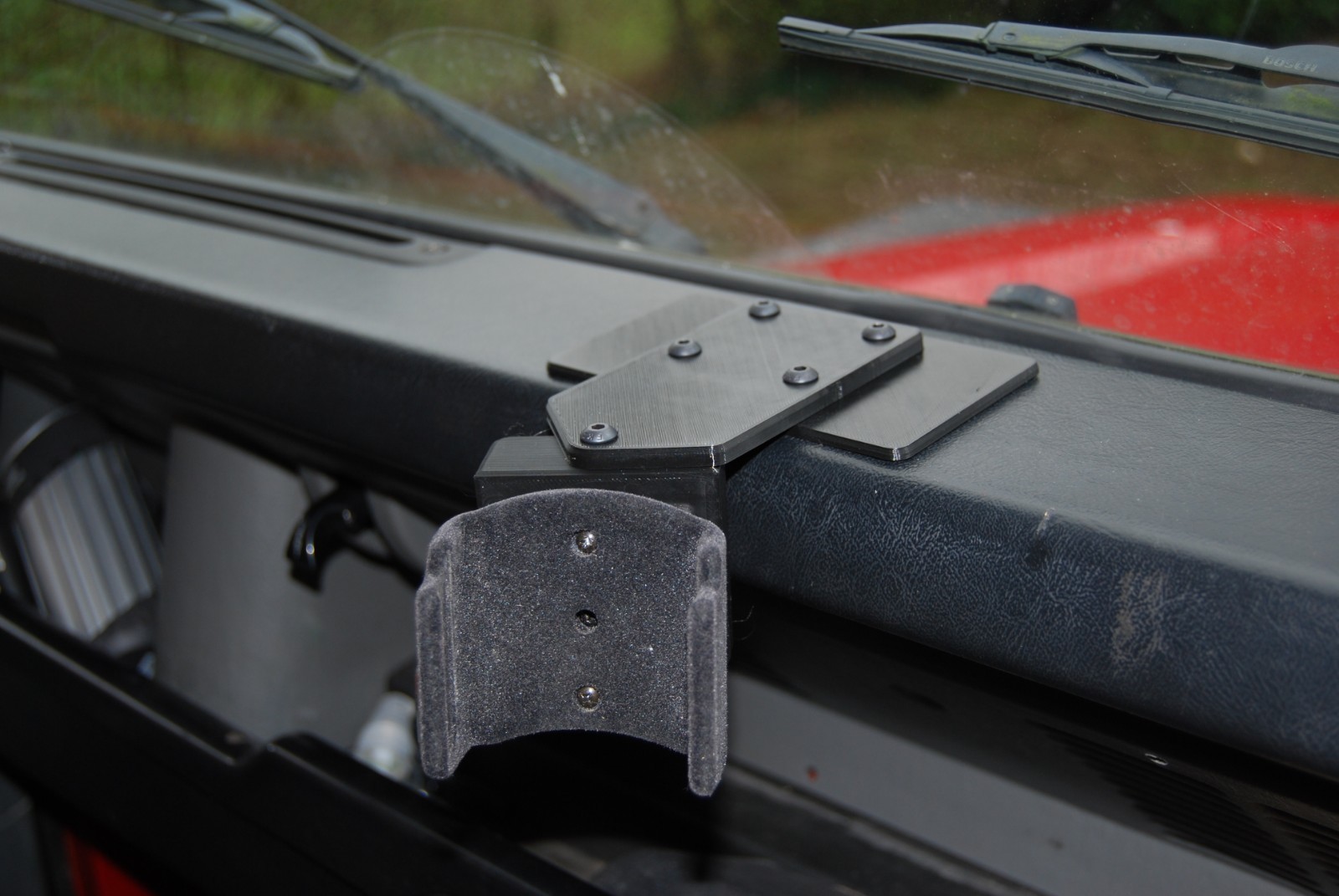 Land Rover Defender Phone Holder RAM AMPS Brodit compatible 200 tdi 300 ...