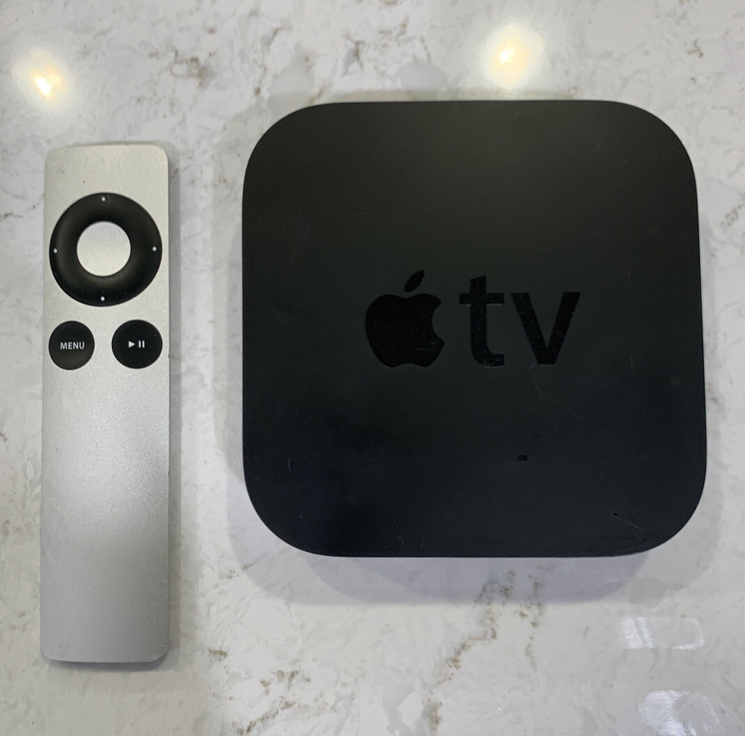 Apple TV (3rd Gen) 8GB Digital HD Media Streamer Black A1469 HDMI ...