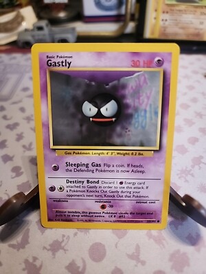 Pokemon TCG Base Set #050/102 Gastly | eBay
