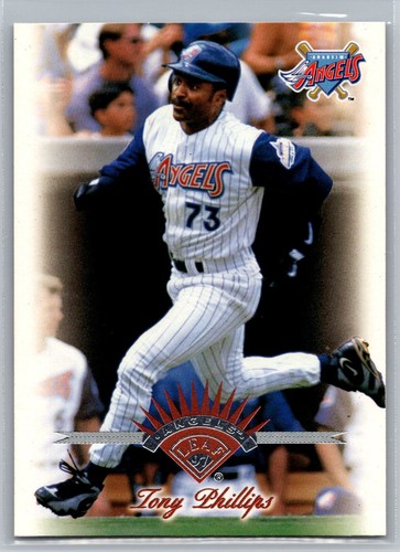 Tony Phillips 1997 Leaf BASEBALL #227 Anaheim Angels | eBay