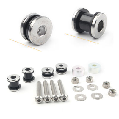 Quick Release Backrest Docking Hardware Kit For Harley Softail FXST ...