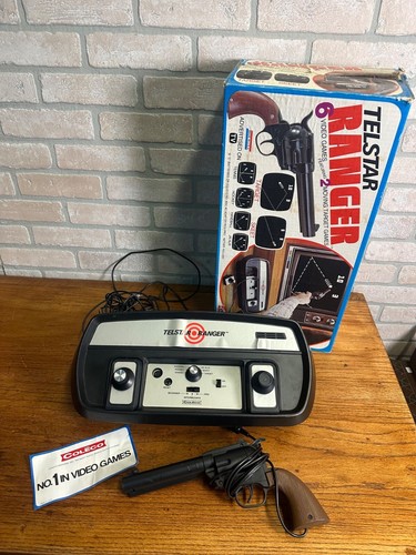 Coleco Telstar Ranger Video Game Console Pong Model 6046 + Box | eBay