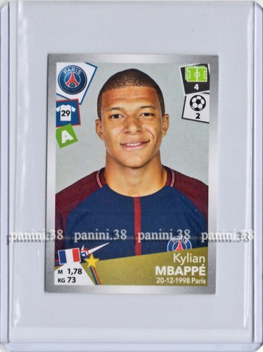 Sticker KYLIAN MBAPPE "FOOT 2017 - FRANCE" Panini | eBay