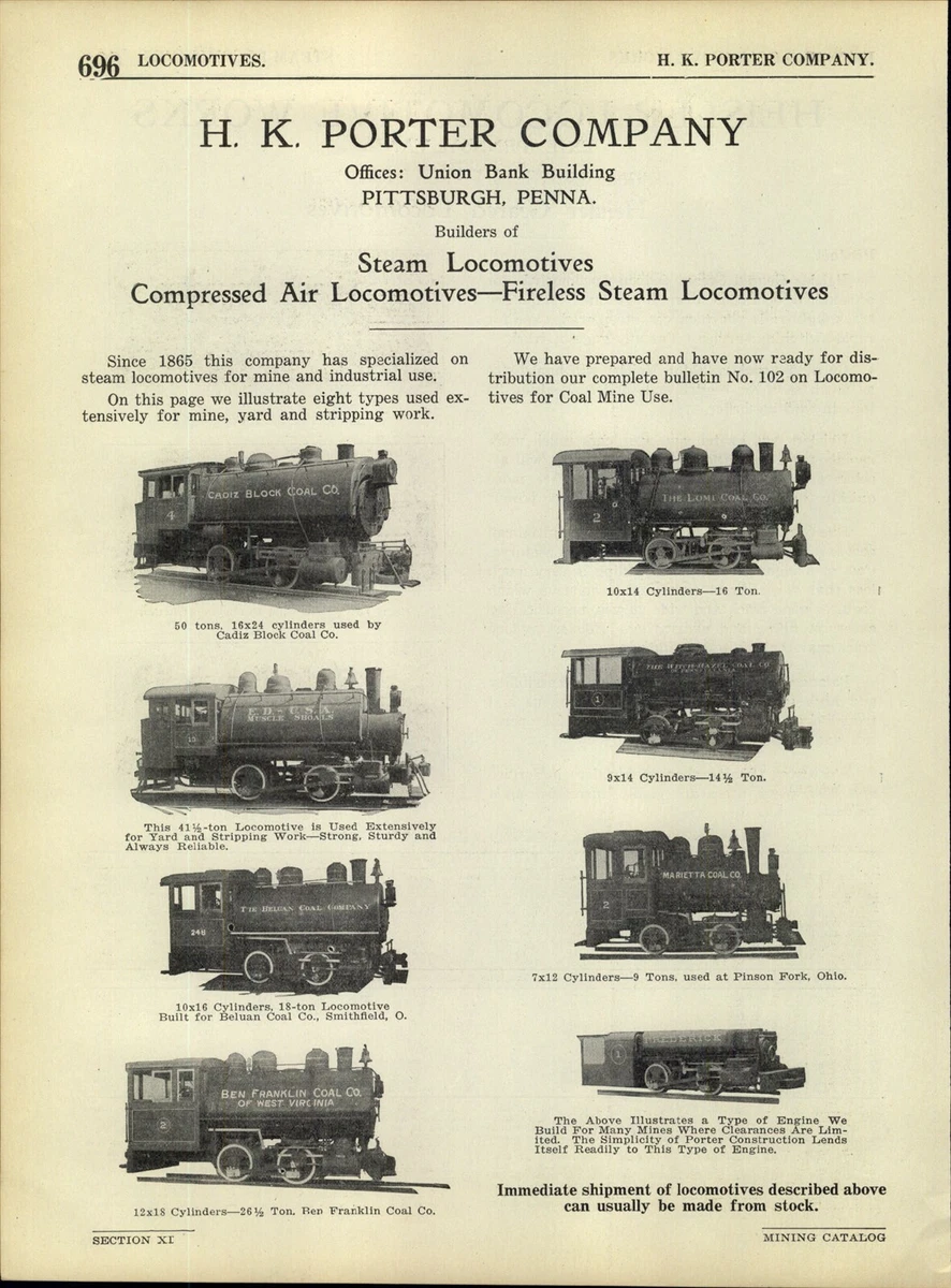 Heisler Locomotive Drawings