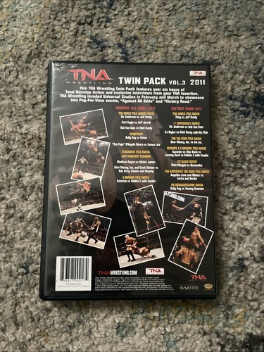 TNA Wrestling Against All Odds 2011 / Victory Road 2011 (DVD, Twin Pack ...