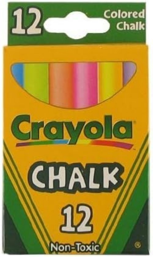 Non-Toxic White Chalk and Colored Chalk Bundle | eBay