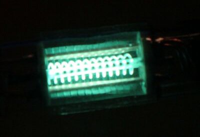 IV-15 Original 100%! a-g DM160 / 6977 tiny VFD tube Soviet Magic Green ...
