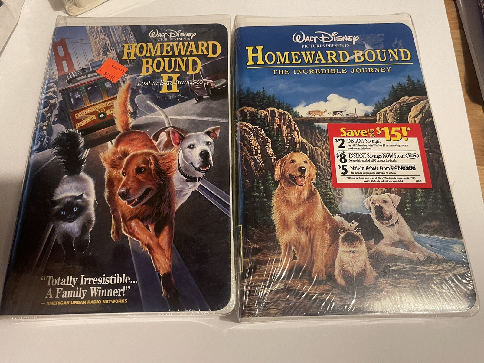 Homeward Bound VHS Bundle Sealed | eBay