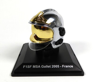 Firefighter Helmet F1SF MSA Gallet 2005 France - 1:5 scale (5 cm) - 01 ...