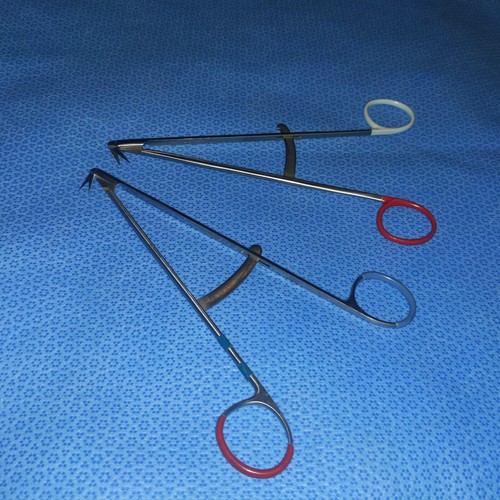 Set of 2 Codman 54-8020 Diethrich Circumflex Artery Scissors Warranty ...