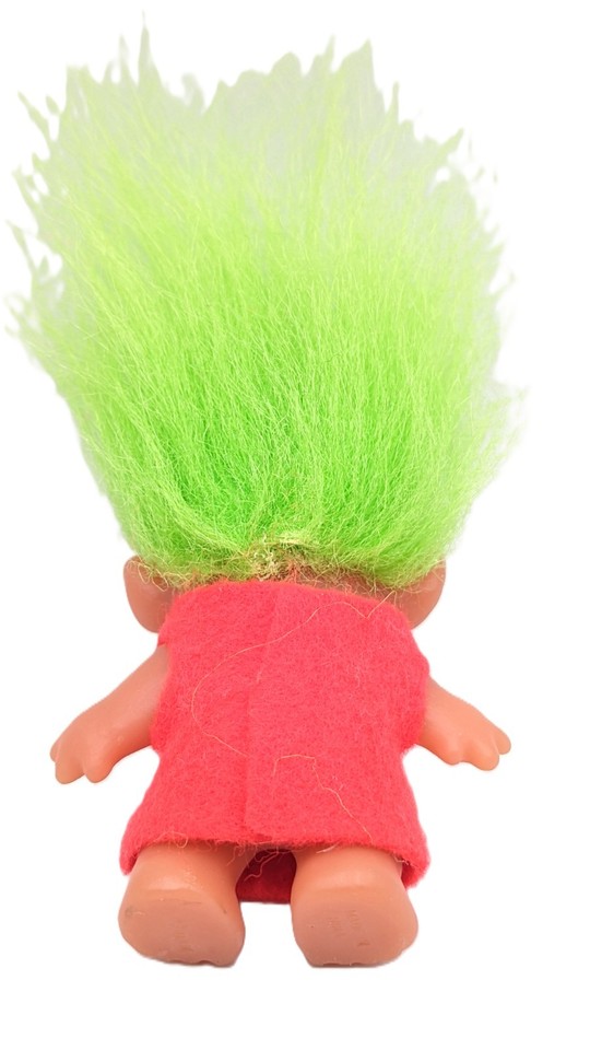 Thomas Dam 3” Troll Figure Doll Green Hair Vintage | eBay