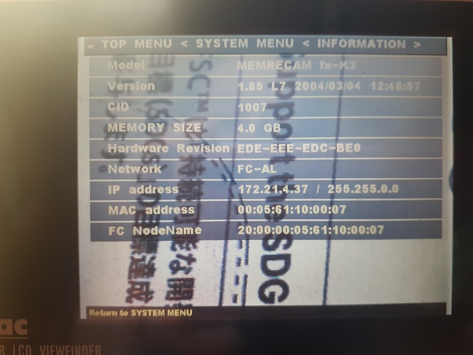 NAC Memrecam Fx K3 HIGH SPEED CAMERA W/ ACCESORIES CASE EQU PHANTOM ...